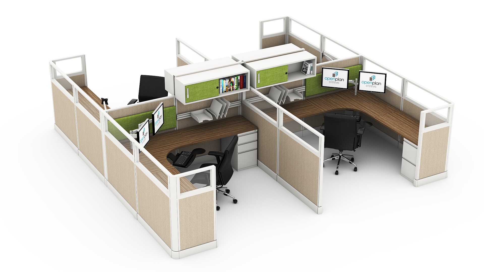 Open Plan OPS2 Panel Systems | Monolithic Office Panels NYC